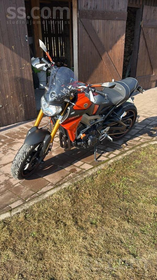 Yamaha MT 09 2014 Tukums, ar dzinēja tilpumu 0.85 L un nobraukumu 0 tūkst. km par 5000 €, foto 3 vietnē AUTOMOTO.COM.LV