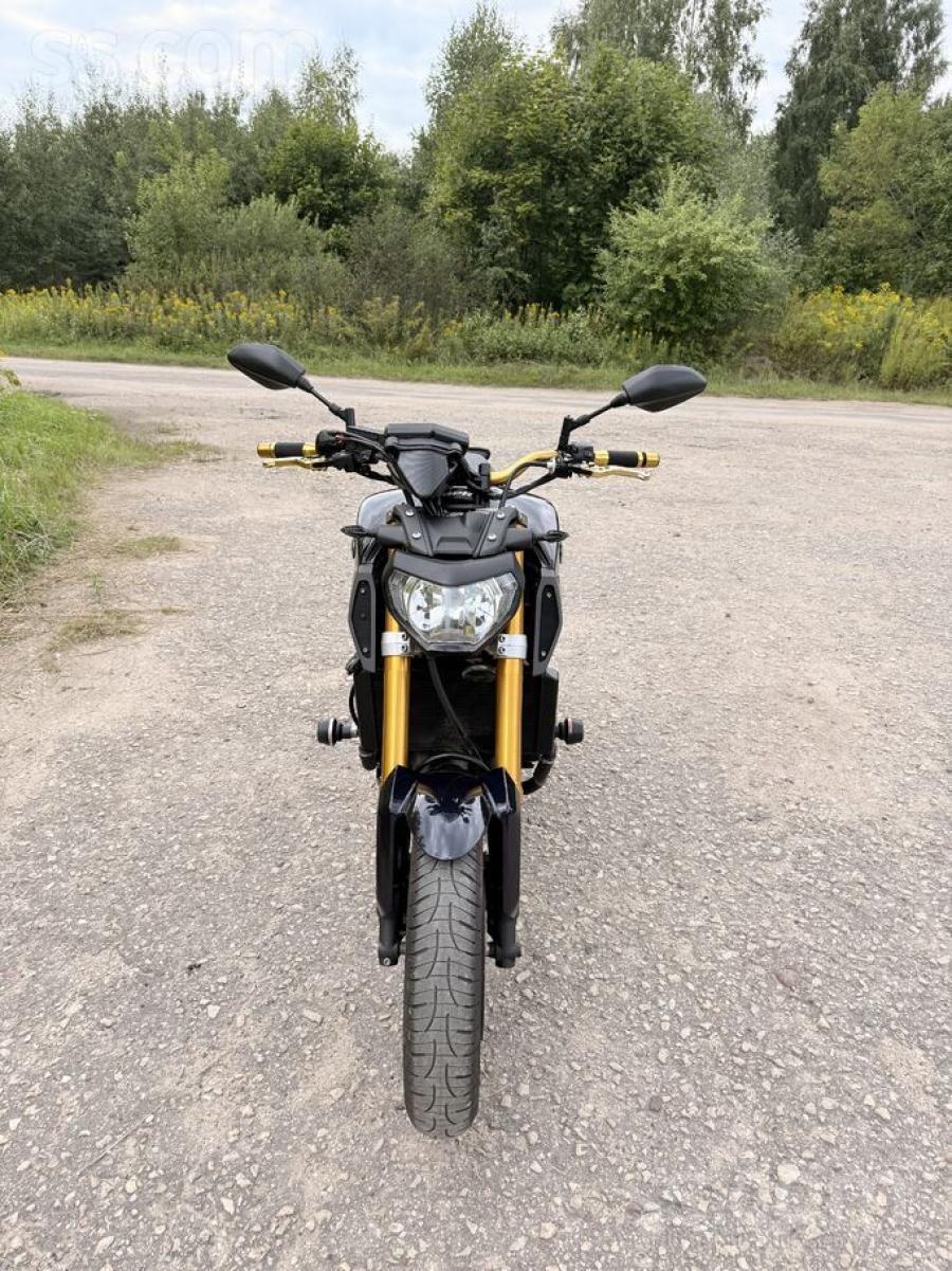 Yamaha MT 09 2014 in Riga, with an engine capacity of 0.85 L and mileage of 0 thousand km for 5200 €, photo 6 on AUTOMOTO.COM.LV
