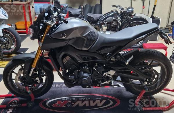 Yamaha MT 09 2015 in Riga, with an engine capacity of 0.85 L and mileage of 0 thousand km for 5900 €, photo 1 on AUTOMOTO.COM.LV