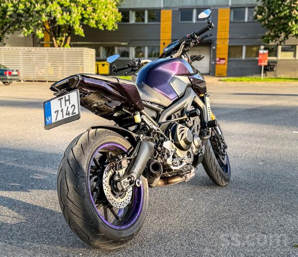 Yamaha MT 09 2016 Rīga, ar dzinēja tilpumu 0.85 L un nobraukumu 0 tūkst. km par 5990 €, foto 3 vietnē AUTOMOTO.COM.LV