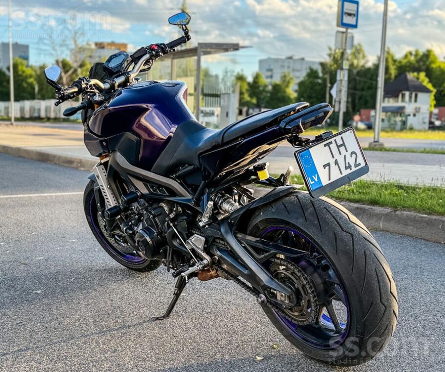 Yamaha MT 09 2016 Rīga, ar dzinēja tilpumu 0.85 L un nobraukumu 0 tūkst. km par 5990 €, foto 5 vietnē AUTOMOTO.COM.LV
