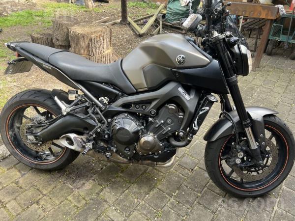 Yamaha MT 09 2017 Rīga, ar dzinēja tilpumu 0.85 L un nobraukumu 0 tūkst. km par 6000 €, foto 1 vietnē AUTOMOTO.COM.LV