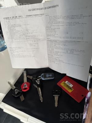 Ямаха MT 09 2017 в Рига, объемом двигателя 0.85 л и пробегом 0 тыс. км за 6500 €, фото 11 на AUTOMOTO.COM.LV