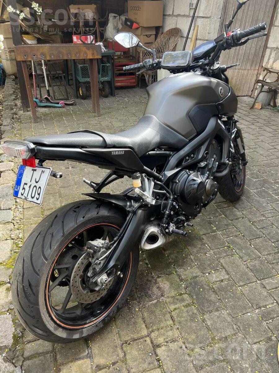 Yamaha MT 09 2017 in Riga, with an engine capacity of 0.85 L and mileage of 0 thousand km for 5499 €, photo 5 on AUTOMOTO.COM.LV