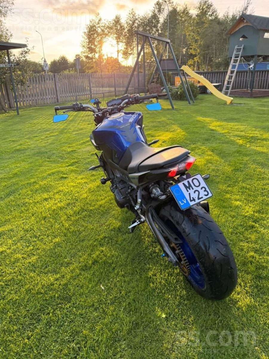 Yamaha MT 09 2017 Liepāja, ar dzinēja tilpumu 0.85 L un nobraukumu 0 tūkst. km par 6500 €, foto 3 vietnē AUTOMOTO.COM.LV
