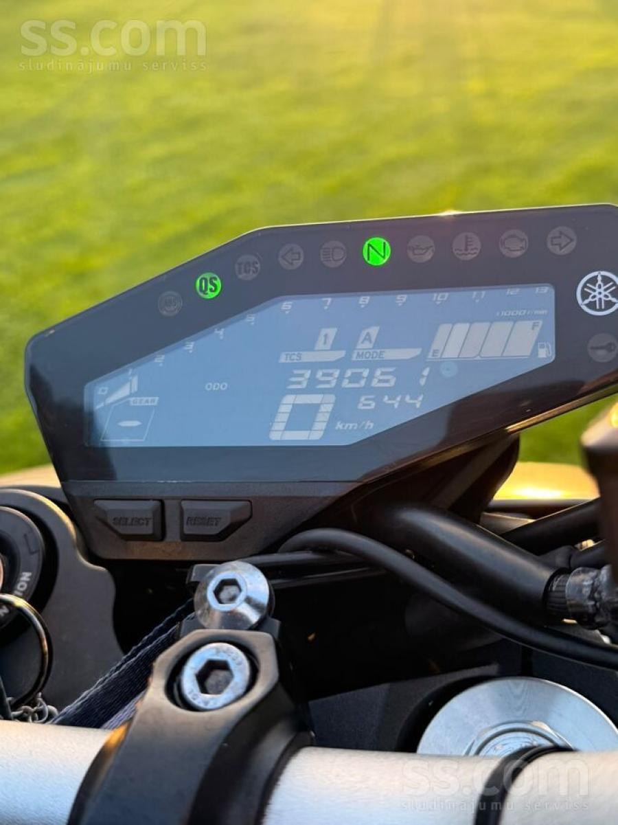 Yamaha MT 09 2017 Liepāja, ar dzinēja tilpumu 0.85 L un nobraukumu 0 tūkst. km par 6500 €, foto 9 vietnē AUTOMOTO.COM.LV