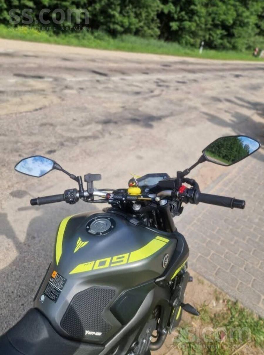 Yamaha MT 09 2018 Rīga, ar dzinēja tilpumu 0.90 L un nobraukumu 0 tūkst. km par 5999 €, foto 7 vietnē AUTOMOTO.COM.LV