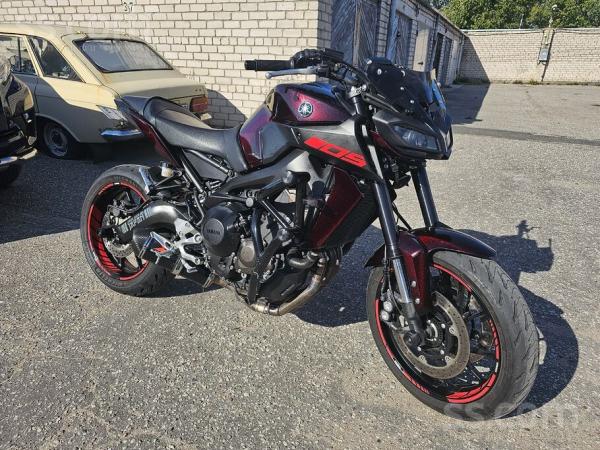 Yamaha MT 09 2018 in Riga, with an engine capacity of 0.90 L and mileage of 0 thousand km for 7200 €, photo 1 on AUTOMOTO.COM.LV