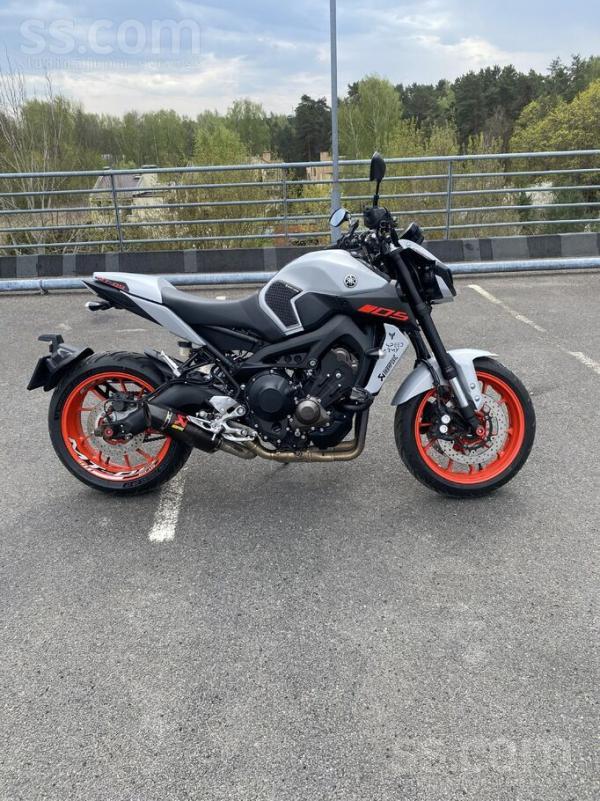 Yamaha MT 09 2020 Rīga, ar dzinēja tilpumu 0.85 L un nobraukumu 0 tūkst. km par 7650 €, foto 1 vietnē AUTOMOTO.COM.LV