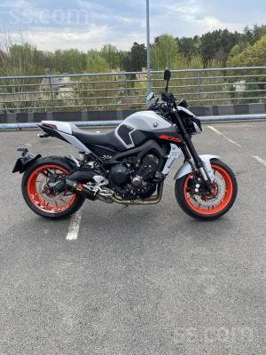 Yamaha MT 09 2020 Rīga, ar dzinēja tilpumu 0.85 L un nobraukumu 0 tūkst. km par 7650 €, foto  vietnē AUTOMOTO.COM.LV