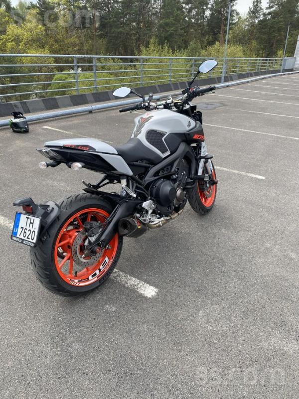 Yamaha MT 09 2020 Rīga, ar dzinēja tilpumu 0.85 L un nobraukumu 0 tūkst. km par 7650 €, foto 2 vietnē AUTOMOTO.COM.LV