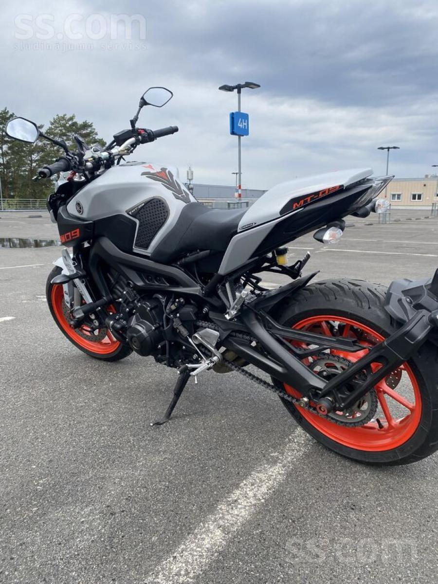 Yamaha MT 09 2020 Rīga, ar dzinēja tilpumu 0.85 L un nobraukumu 0 tūkst. km par 7650 €, foto 4 vietnē AUTOMOTO.COM.LV