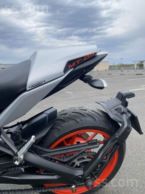 Yamaha MT 09 2020 Rīga, ar dzinēja tilpumu 0.85 L un nobraukumu 0 tūkst. km par 7650 €, foto 5 vietnē AUTOMOTO.COM.LV