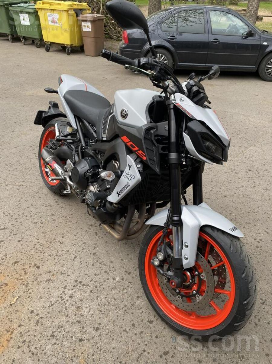 Yamaha MT 09 2020 Rīga, ar dzinēja tilpumu 0.85 L un nobraukumu 0 tūkst. km par 7650 €, foto 7 vietnē AUTOMOTO.COM.LV