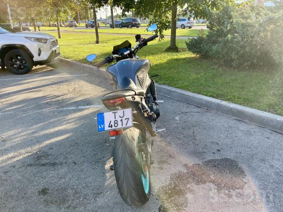 Yamaha MT 09 2022 Rīga, ar dzinēja tilpumu 0.89 L un nobraukumu 0 tūkst. km par 7000 €, foto 1 vietnē AUTOMOTO.COM.LV
