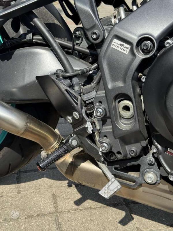 Yamaha MT 09 2024 in Alytus, with an engine capacity of 0.90 L and mileage of 12 thousand km for 7700 €, photo 10 on AUTOMOTO.COM.LV