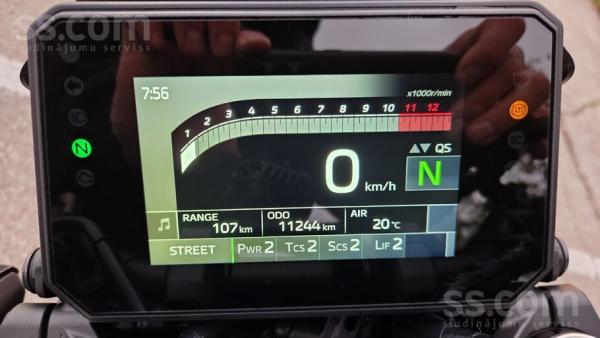 Yamaha MT 09 2024 in Riga, with an engine capacity of 0.89 L and mileage of 0 thousand km for 10500 €, photo 5 on AUTOMOTO.COM.LV