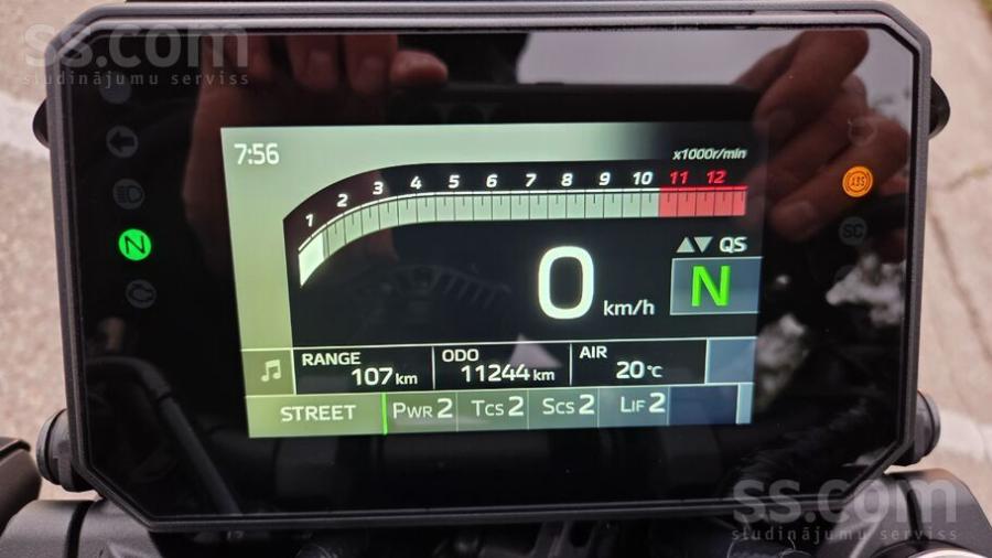 Yamaha MT 09 2024 in Riga, with an engine capacity of 0.89 L and mileage of 0 thousand km for 10500 €, photo 5 on AUTOMOTO.COM.LV
