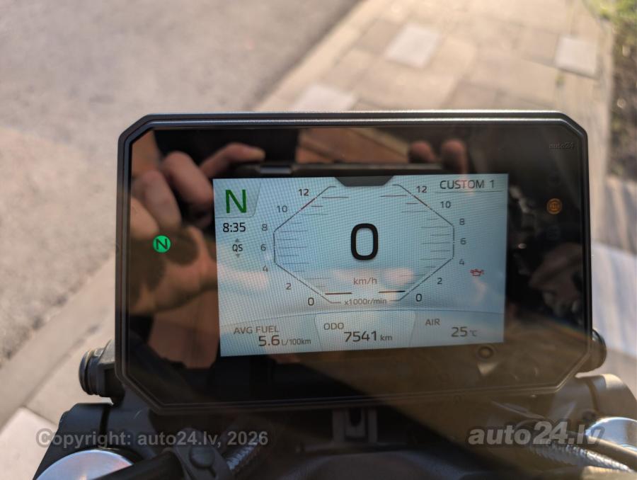 Yamaha MT 09 2025 in Tallinn, with an engine capacity of 0.89 L and mileage of 8 thousand km for 9790 €, photo 6 on AUTOMOTO.COM.LV