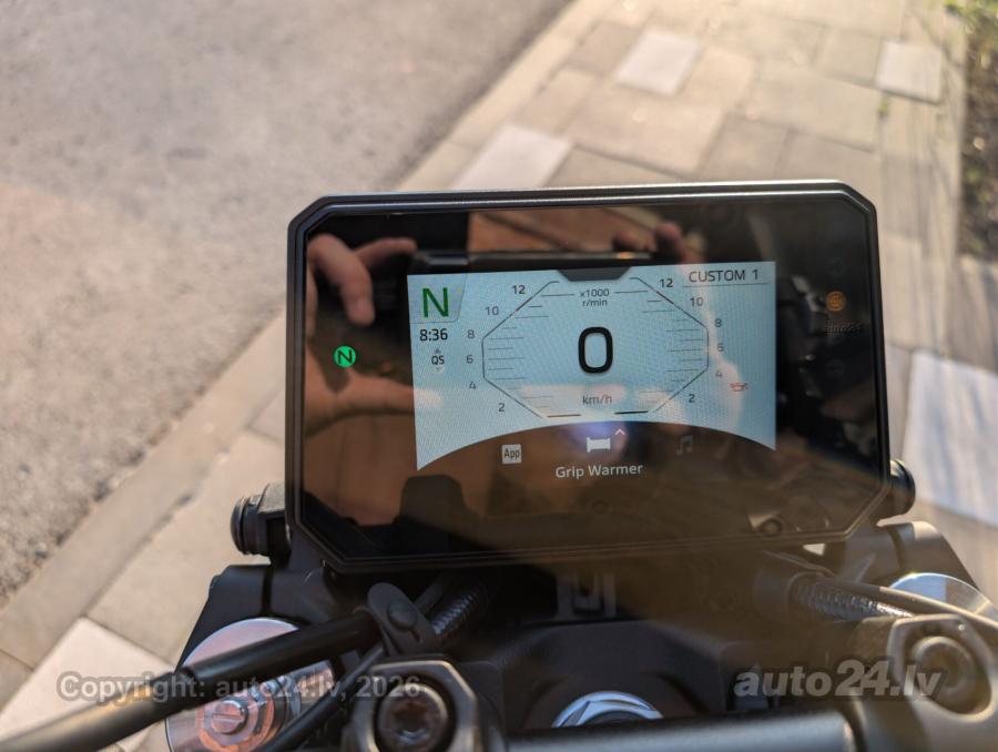 Yamaha MT 09 2025 in Tallinn, with an engine capacity of 0.89 L and mileage of 8 thousand km for 9790 €, photo 7 on AUTOMOTO.COM.LV