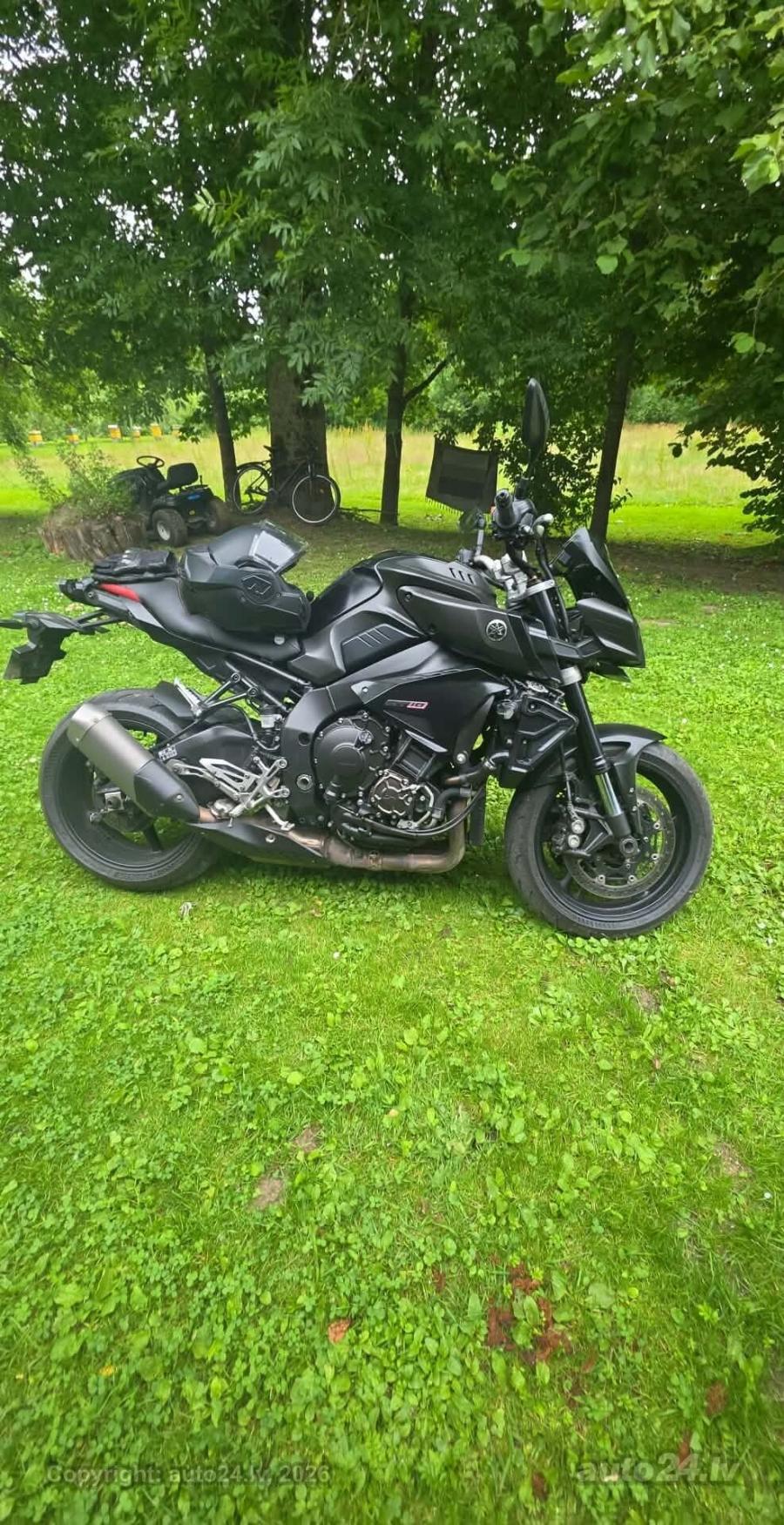 Black Yamaha MT 10 2020 in Tallinn, with an engine capacity of 1.00 L and mileage of 43 thousand km for 12000 €, photo 1 on AUTOMOTO.COM.LV