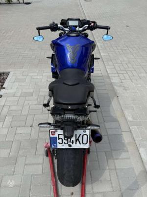 Blue Yamaha MT 10 2016 in Kaunas, with an engine capacity of 1.00 L and mileage of 28 thousand km for 8500 €, photo 8 on AUTOMOTO.COM.LV