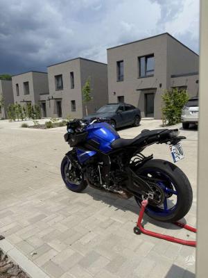 Blue Yamaha MT 10 2016 in Kaunas, with an engine capacity of 1.00 L and mileage of 28 thousand km for 8500 €, photo 9 on AUTOMOTO.COM.LV
