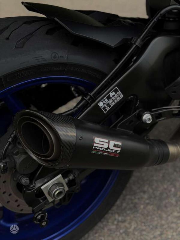 Blue Yamaha MT 10 2018 in Vilnius, with an engine capacity of 1.00 L and mileage of 30 thousand km for 8150 €, photo 8 on AUTOMOTO.COM.LV
