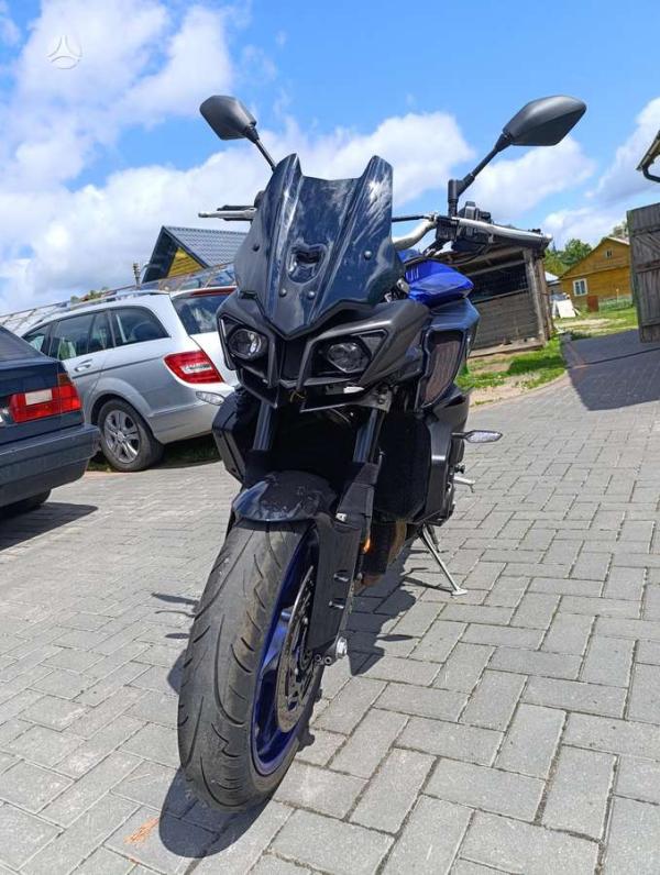Синий Ямаха MT 10 2019 в Алитус, объемом двигателя 1.00 л и пробегом 24 тыс. км за 8900 €, фото 4 на AUTOMOTO.COM.LV