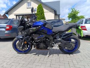 Blue Yamaha MT 10 2019 in Alytus, with an engine capacity of 1.00 L and mileage of 24 thousand km for 8900 €, photo 6 on AUTOMOTO.COM.LV