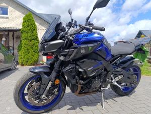 Blue Yamaha MT 10 2019 in Alytus, with an engine capacity of 1.00 L and mileage of 24 thousand km for 8900 €, photo 7 on AUTOMOTO.COM.LV