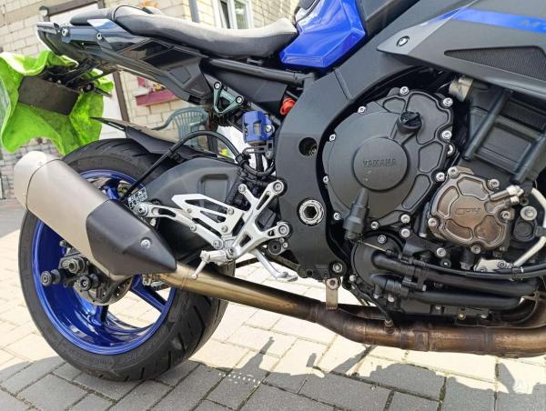 Синий Ямаха MT 10 2019 в Алитус, объемом двигателя 1.00 л и пробегом 24 тыс. км за 8900 €, фото 8 на AUTOMOTO.COM.LV
