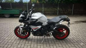 Grey Yamaha MT 10 2021 in Marijampole, with an engine capacity of 1.00 L and mileage of 13 thousand km for 3500 €, photo  on AUTOMOTO.COM.LV