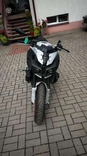 Grey Yamaha MT 10 2021 in Marijampole, with an engine capacity of 1.00 L and mileage of 13 thousand km for 3500 €, photo 5 on AUTOMOTO.COM.LV