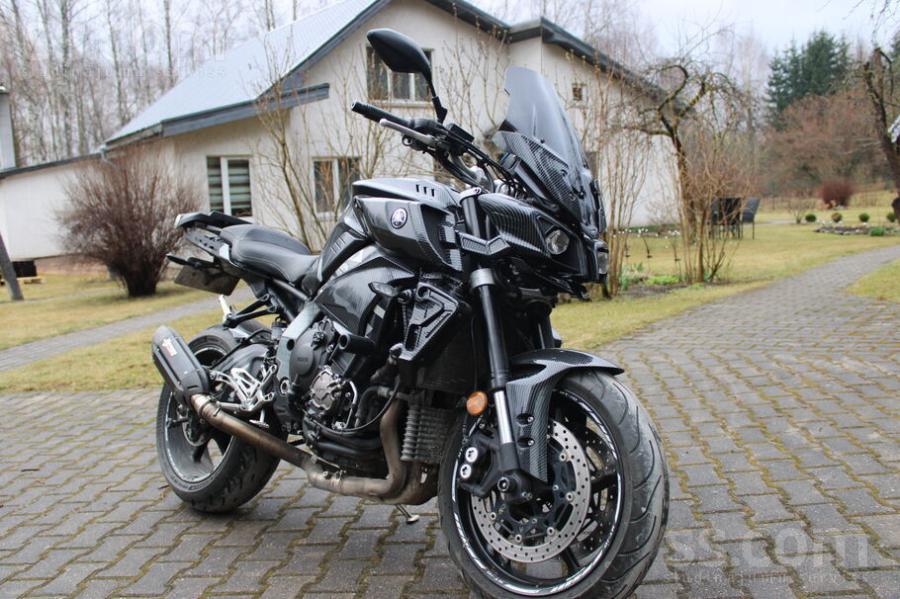 Yamaha MT 10 2018 Rīga, ar dzinēja tilpumu 1.00 L un nobraukumu 0 tūkst. km par 9600 €, foto 1 vietnē AUTOMOTO.COM.LV