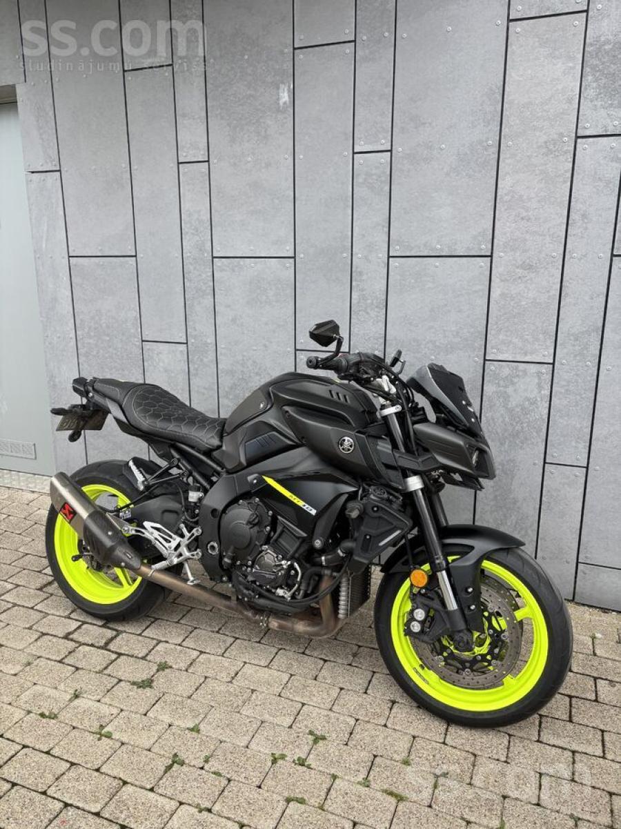 Yamaha MT 10 2018 Rīga, ar dzinēja tilpumu 1.00 L un nobraukumu 0 tūkst. km par 8500 €, foto 3 vietnē AUTOMOTO.COM.LV