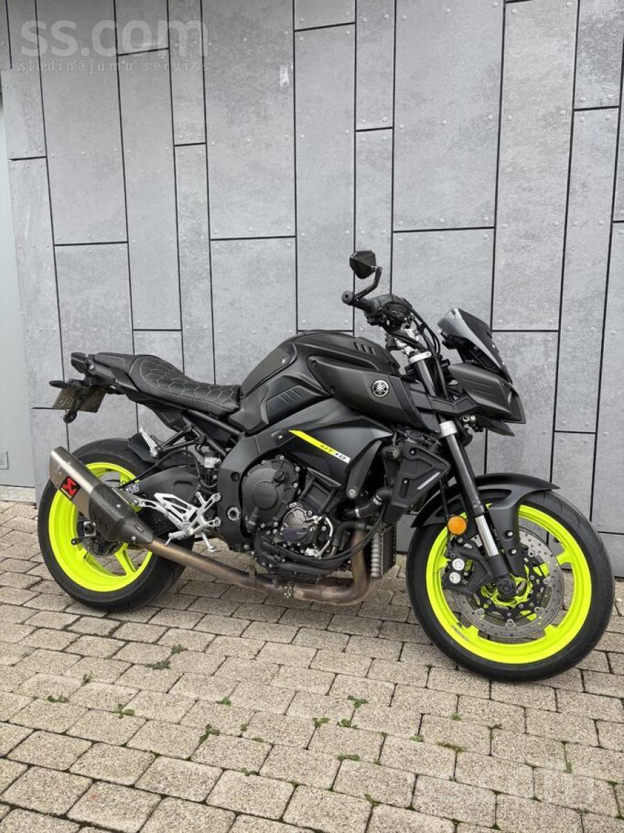 Yamaha MT 10 2018 Rīga, ar dzinēja tilpumu 1.00 L un nobraukumu 0 tūkst. km par 8500 €, foto 4 vietnē AUTOMOTO.COM.LV
