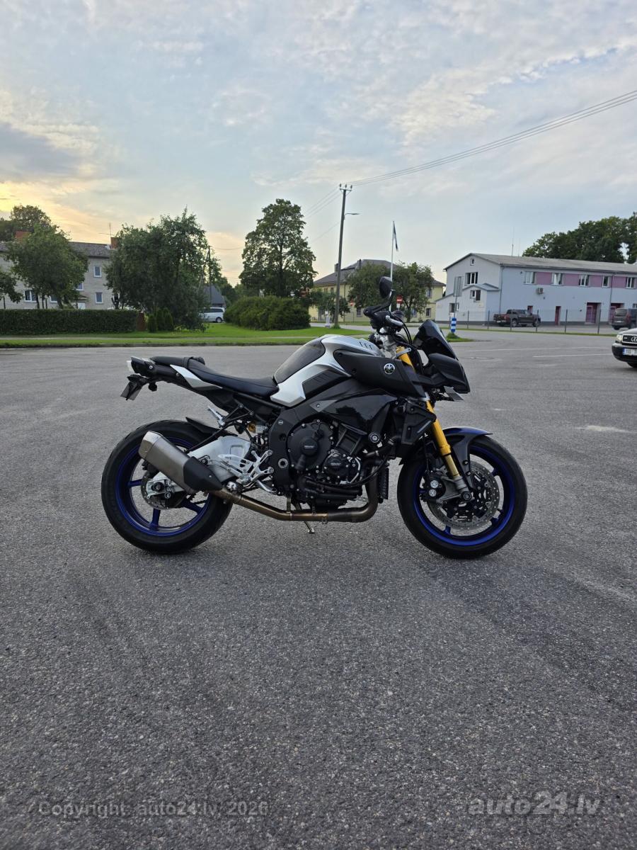 Yamaha MT 10 2018 Tallina, ar dzinēja tilpumu 1.00 L un nobraukumu 26 tūkst. km par 10500 €, foto 1 vietnē AUTOMOTO.COM.LV