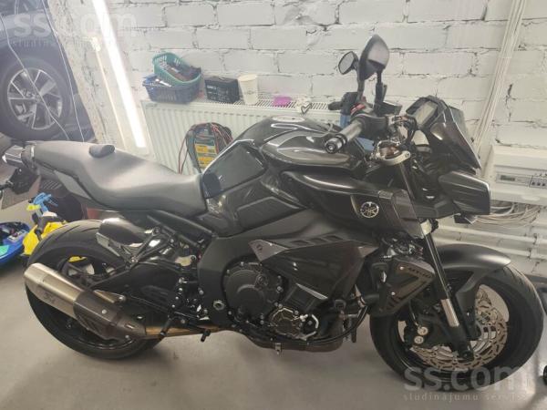 Yamaha MT 10 2018 Rīga, ar dzinēja tilpumu 1.00 L un nobraukumu 0 tūkst. km par 11000 €, foto 1 vietnē AUTOMOTO.COM.LV