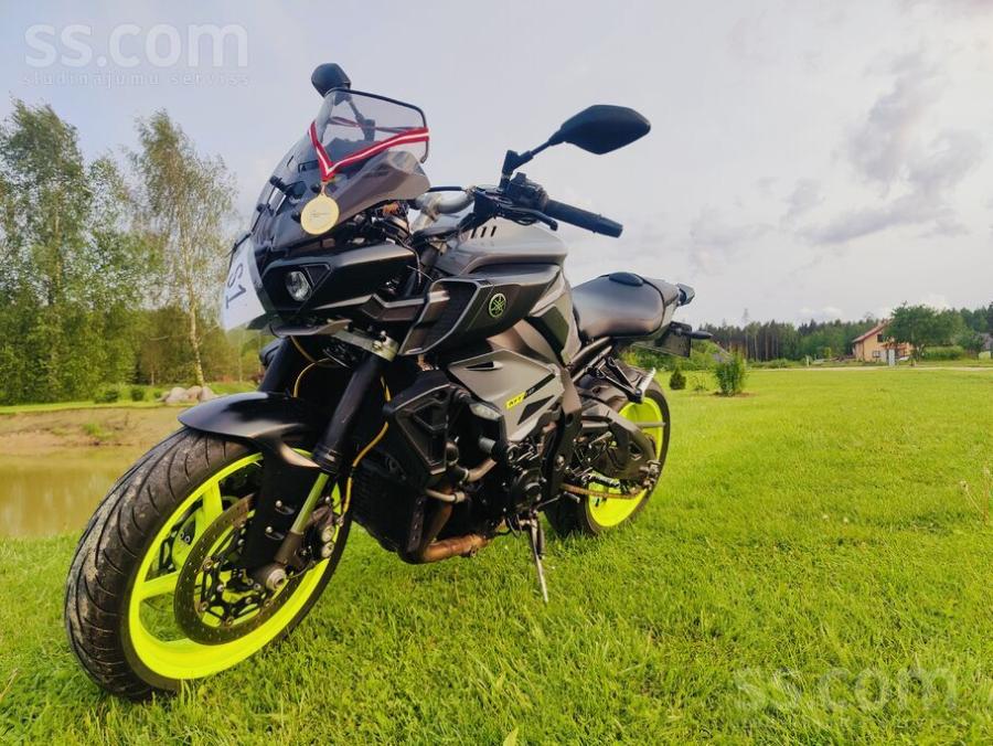 Yamaha MT 10 2018 in Riga, with an engine capacity of 1.00 L and mileage of 0 thousand km for 6100 €, photo 8 on AUTOMOTO.COM.LV
