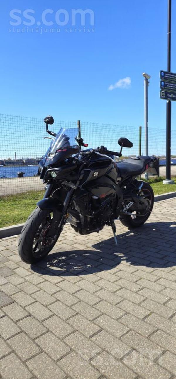Yamaha MT 10 2019 Rīga, ar dzinēja tilpumu 1.00 L un nobraukumu 0 tūkst. km par 11500 €, foto 1 vietnē AUTOMOTO.COM.LV