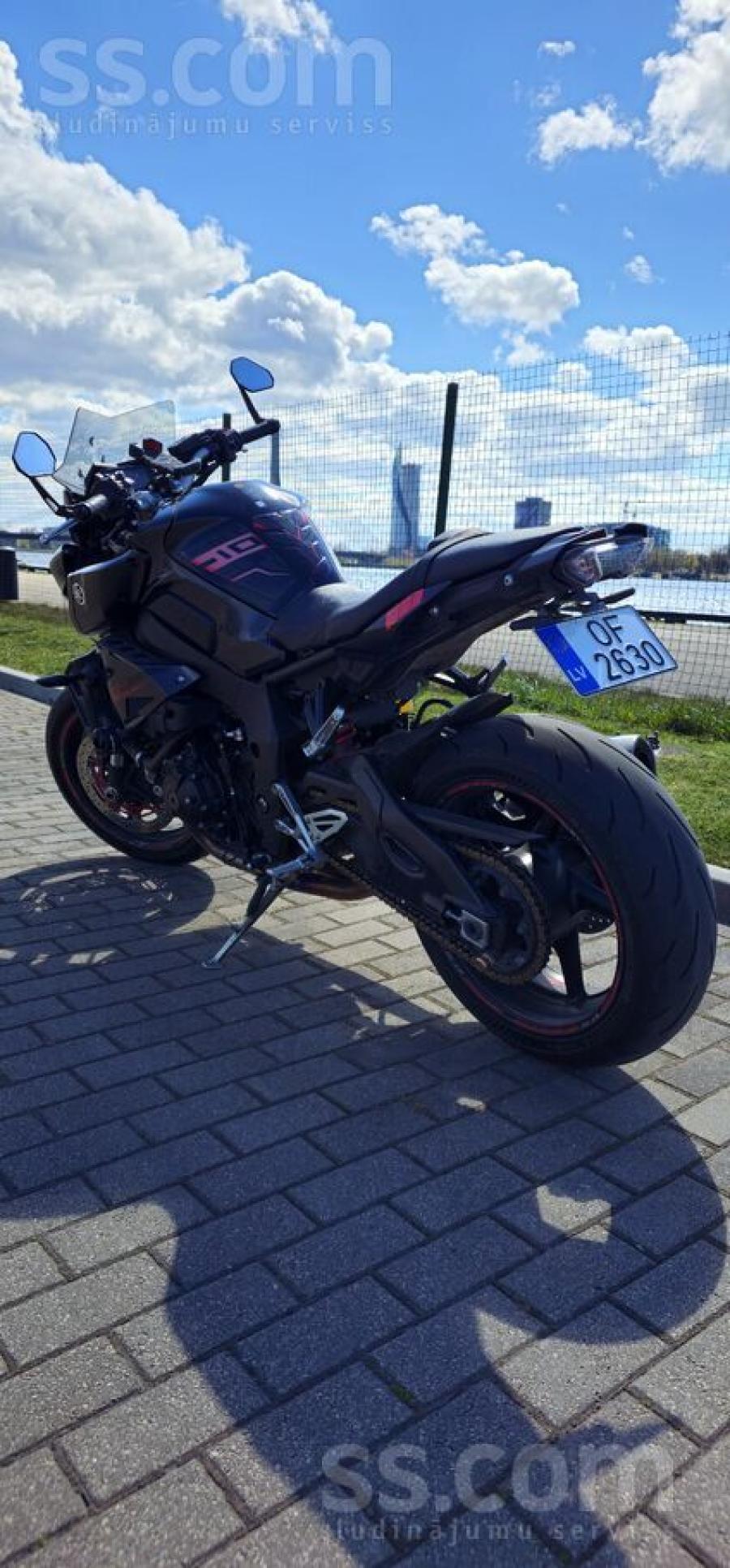Yamaha MT 10 2019 Rīga, ar dzinēja tilpumu 1.00 L un nobraukumu 0 tūkst. km par 11500 €, foto 5 vietnē AUTOMOTO.COM.LV