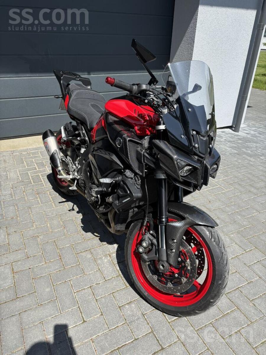 Yamaha MT 10 2019 Rīga, ar dzinēja tilpumu 1.00 L un nobraukumu 0 tūkst. km par 10200 €, foto 1 vietnē AUTOMOTO.COM.LV
