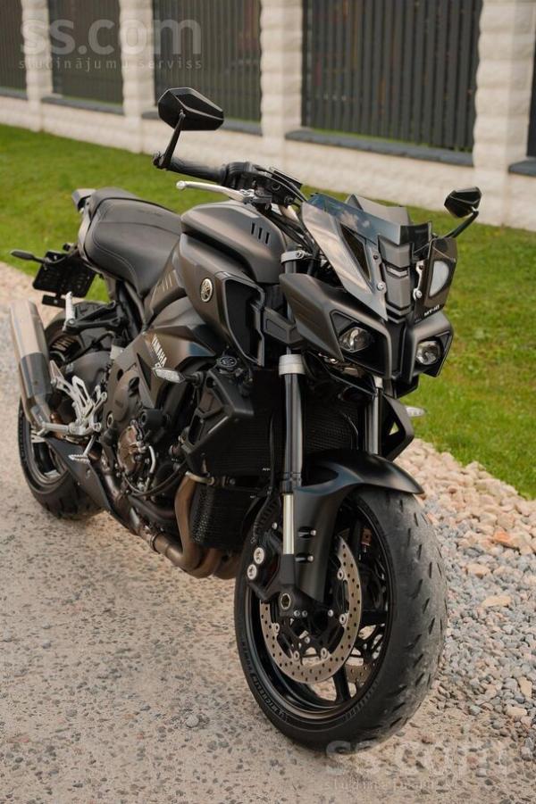 Yamaha MT 10 2020 Rīga, ar dzinēja tilpumu 1.00 L un nobraukumu 0 tūkst. km par 12000 €, foto 1 vietnē AUTOMOTO.COM.LV