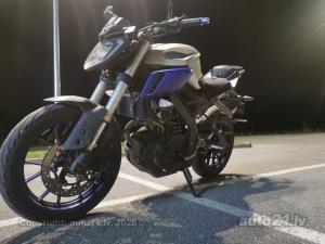 Black Yamaha MT 125 2016 in Tallinn, with an engine capacity of 0.13 L and mileage of 10 thousand km for 2500 €, photo 4 on AUTOMOTO.COM.LV