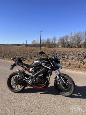 Black Yamaha MT 125 2016 in Silale, with an engine capacity of 0.13 L and mileage of 30 thousand km for 2300 €, photo 2 on AUTOMOTO.COM.LV