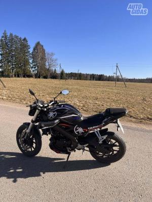 Black Yamaha MT 125 2016 in Silale, with an engine capacity of 0.13 L and mileage of 30 thousand km for 2300 €, photo 4 on AUTOMOTO.COM.LV