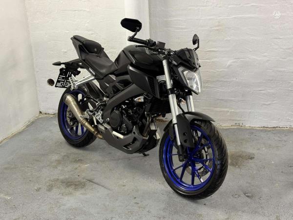 Melns Yamaha MT 125 2016 Marijampole, ar dzinēja tilpumu 0.13 L un nobraukumu 23 tūkst. km par 2250 €, foto 1 vietnē AUTOMOTO.COM.LV