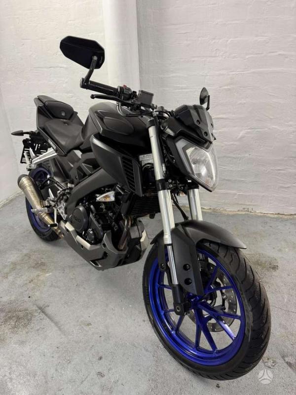 Melns Yamaha MT 125 2016 Marijampole, ar dzinēja tilpumu 0.13 L un nobraukumu 23 tūkst. km par 2250 €, foto 3 vietnē AUTOMOTO.COM.LV