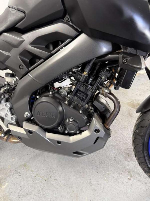 Melns Yamaha MT 125 2016 Marijampole, ar dzinēja tilpumu 0.13 L un nobraukumu 23 tūkst. km par 2250 €, foto 5 vietnē AUTOMOTO.COM.LV
